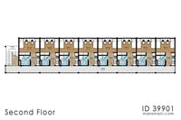 18 Bedroom Hostel Design - ID 39901 - House Plans by Maramani