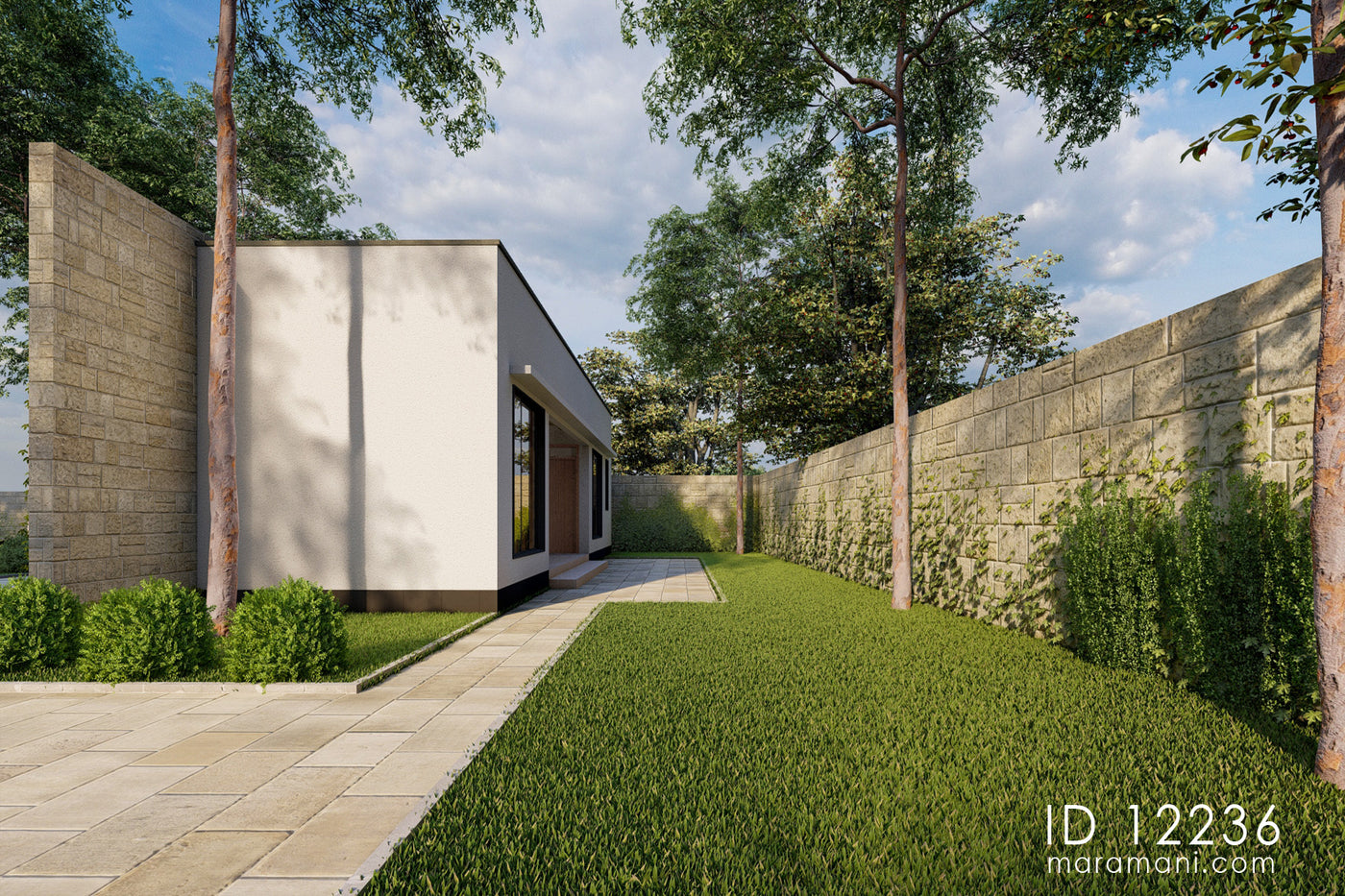 Staff quarters plan - ID 12236 - by Maramani SEO