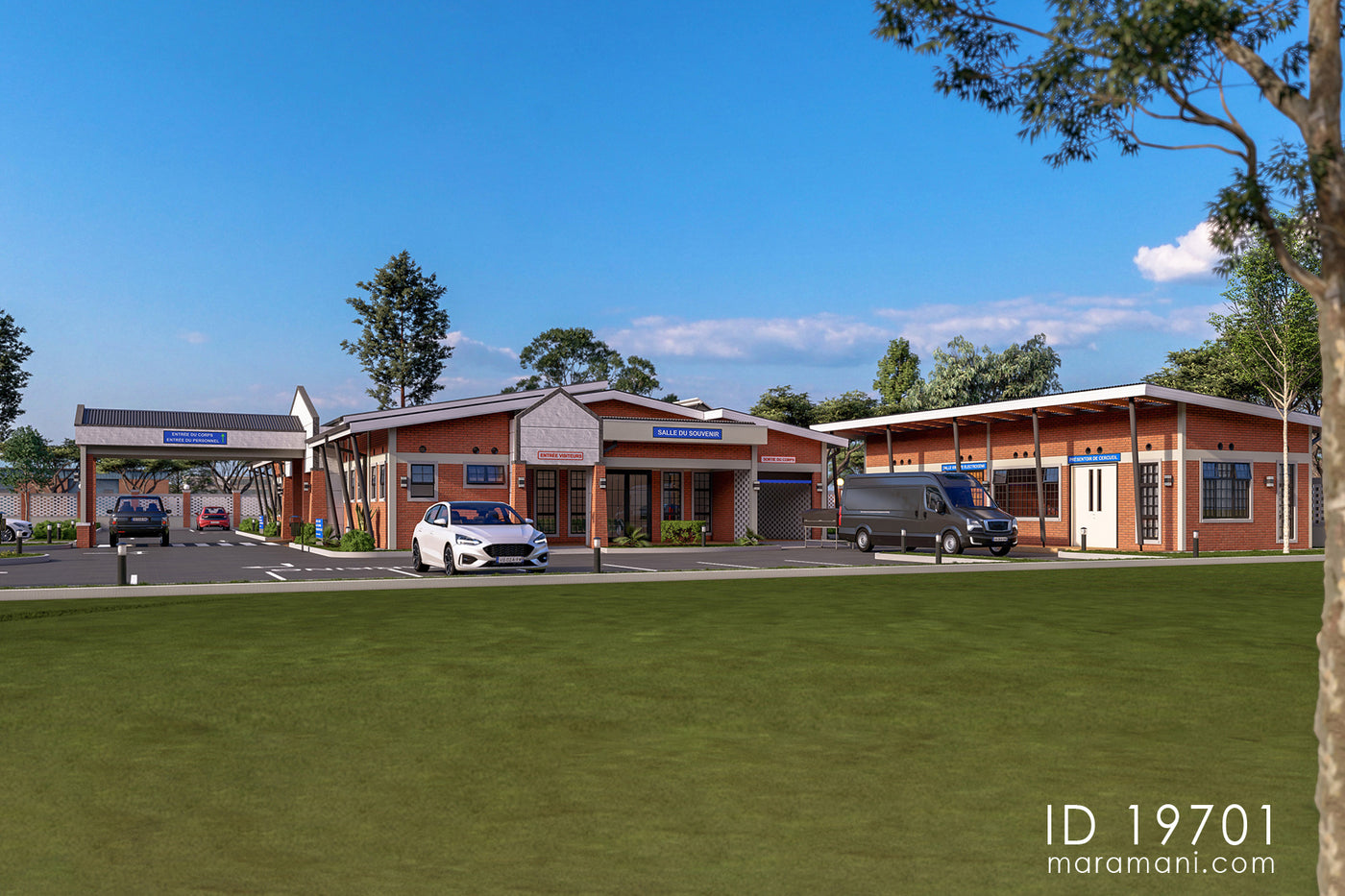 Funeral home design - 19701 - Floor plans by Maramani.com