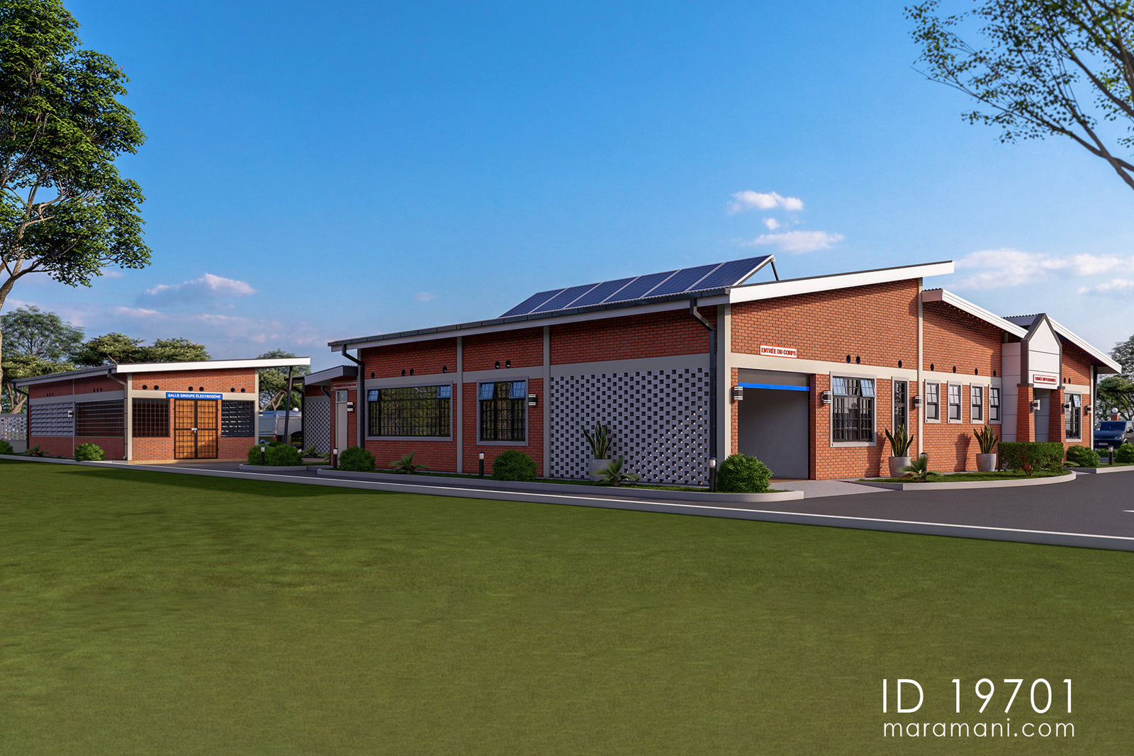 Funeral home design - 19701 - Floor plans by Maramani.com