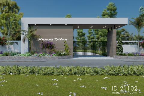 Gatehouse design - ID 21102 - Floor plan by Maramani