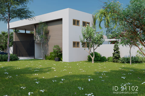 Gatehouse design - ID 21102 - Floor plan by Maramani