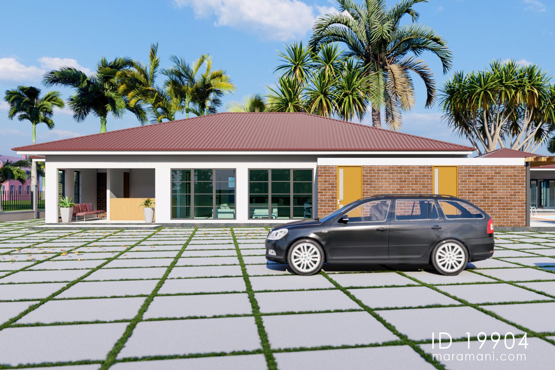 Holiday Lodge Design - ID 19904 - Floor plan by Maramani.com