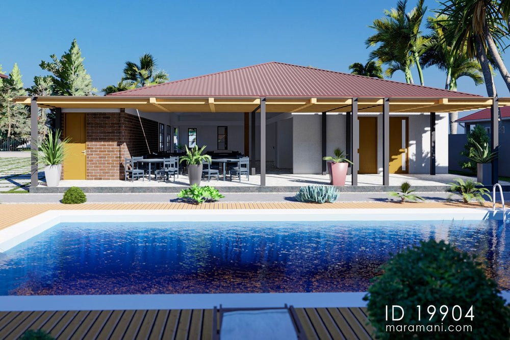 Holiday Lodge Design - ID 19904 - Floor plan by Maramani.com