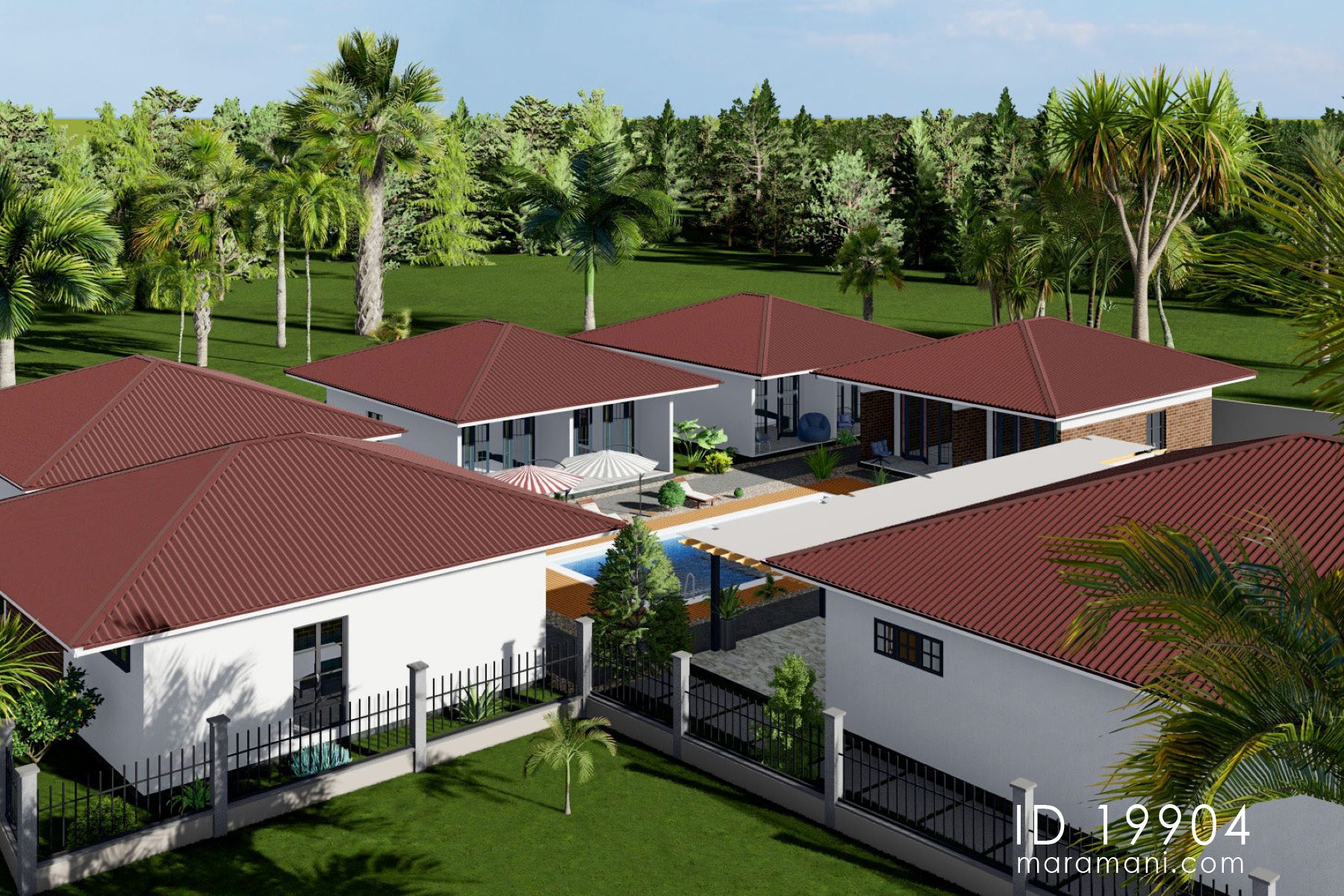 Holiday Lodge Design - ID 19904 - Floor plan by Maramani.com