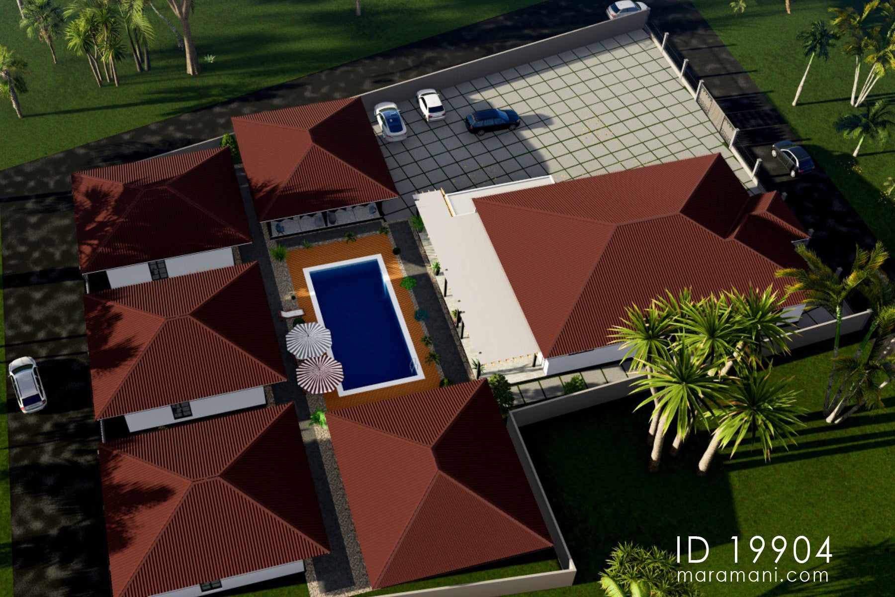 Holiday Lodge Design - ID 19904 - Floor plan by Maramani.com