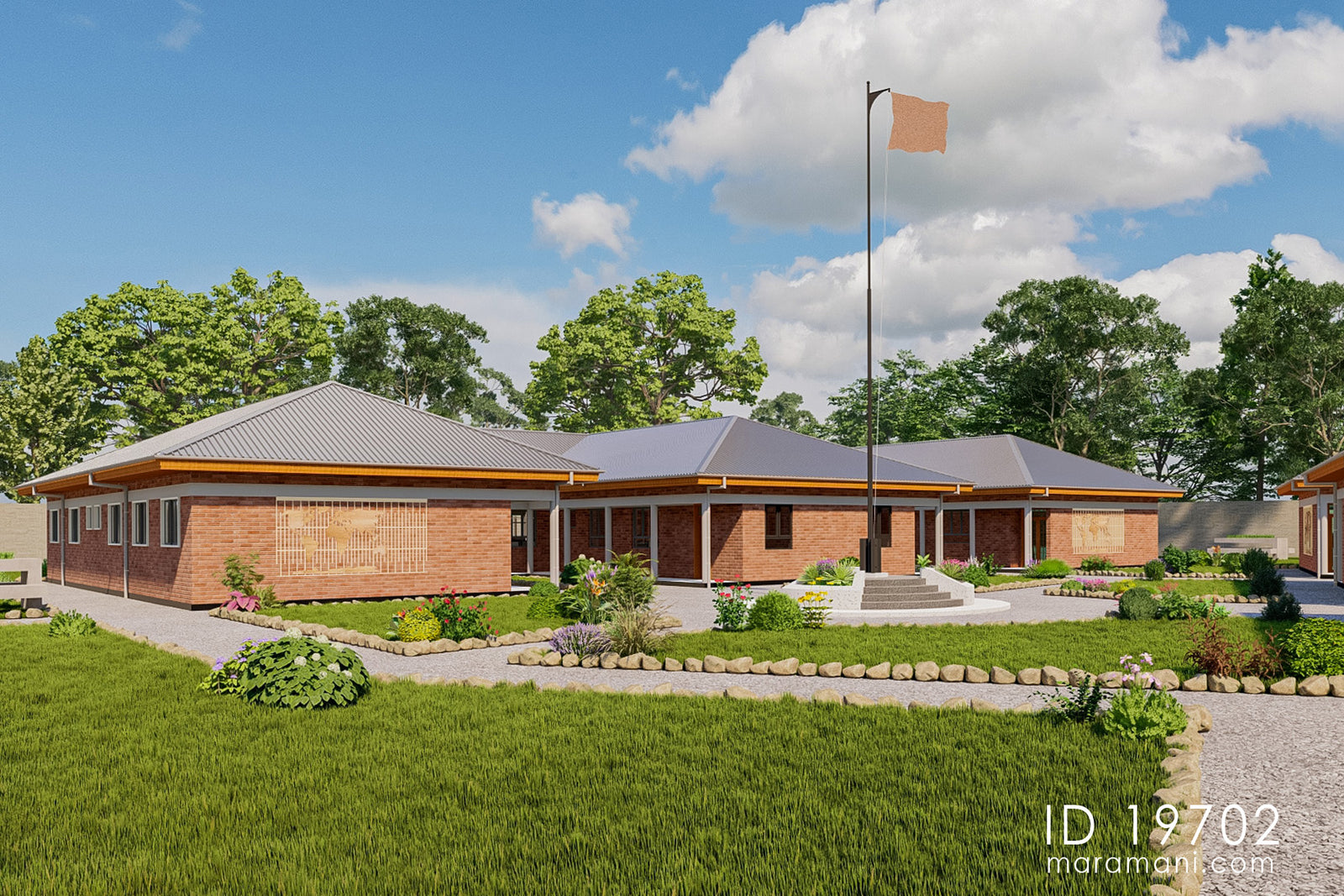 Spacious 1-Story Building with Multiple Facilities - ID 19702