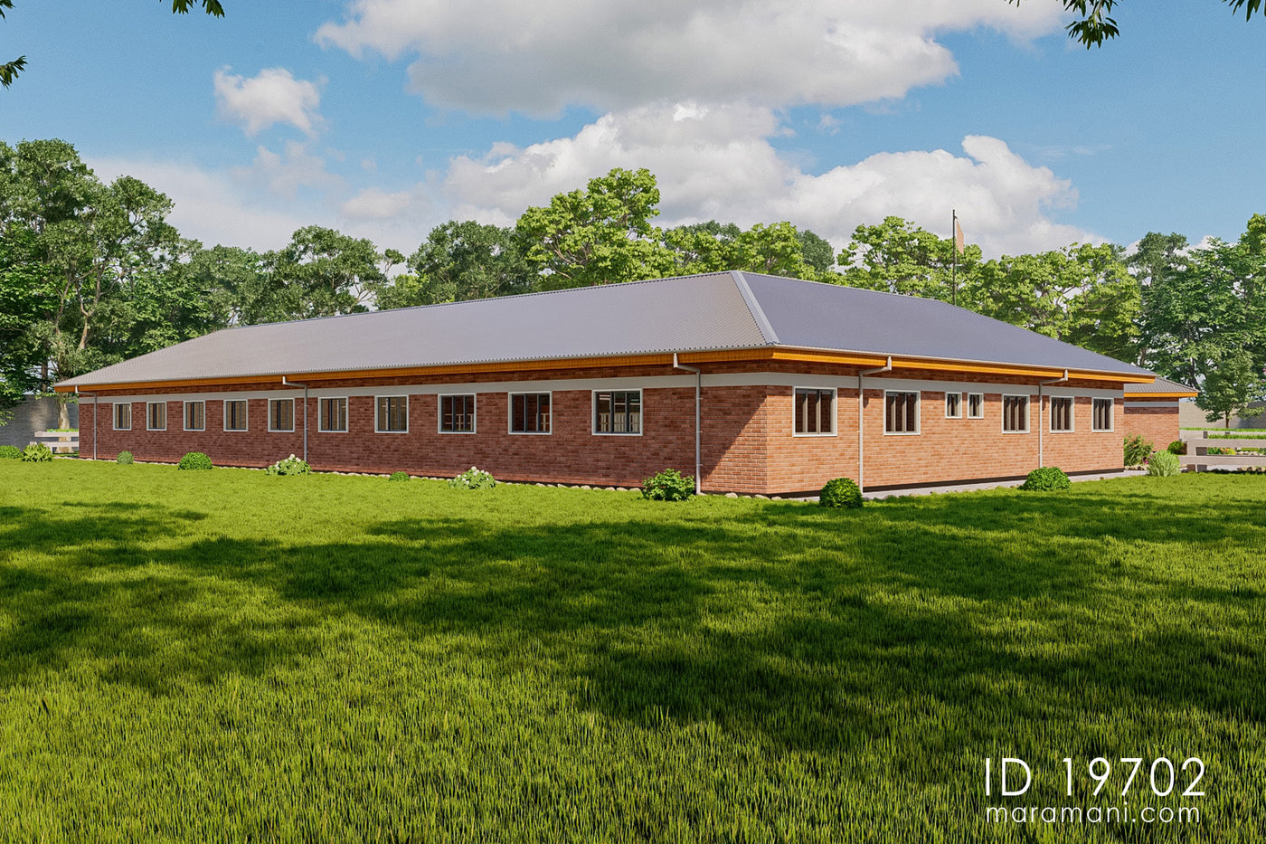Spacious 1-Story Building with Multiple Facilities - ID 19702
