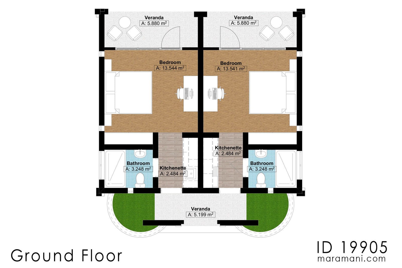 Inn home Plan Design - ID 19905