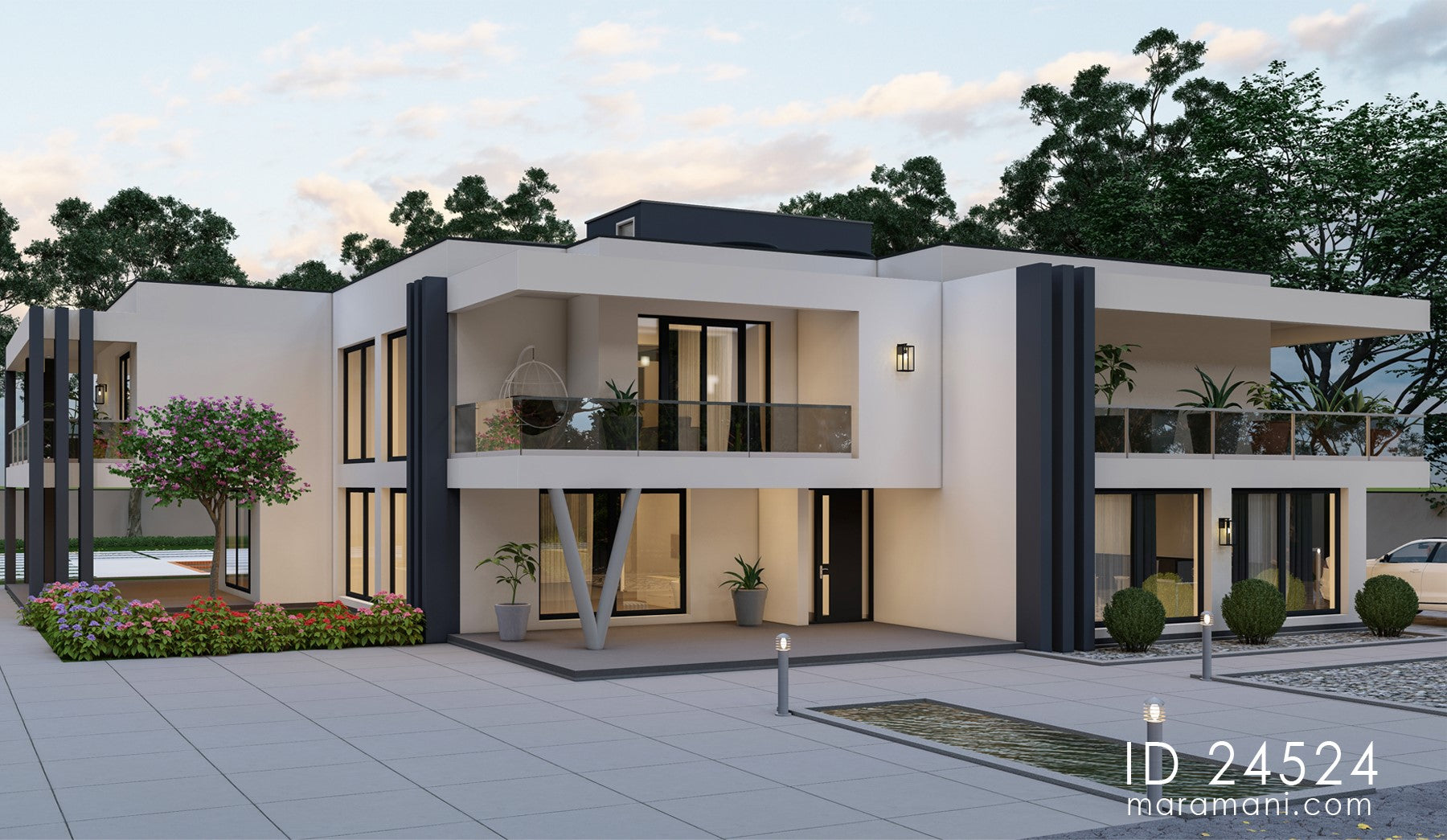 Contemporary Luxury Home Designs Floor Plans