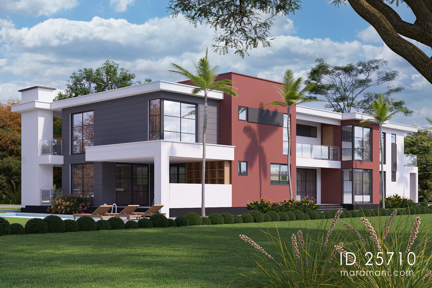 2 Story Mansion Blueprints House Plan St Regis Grand | Sater Design