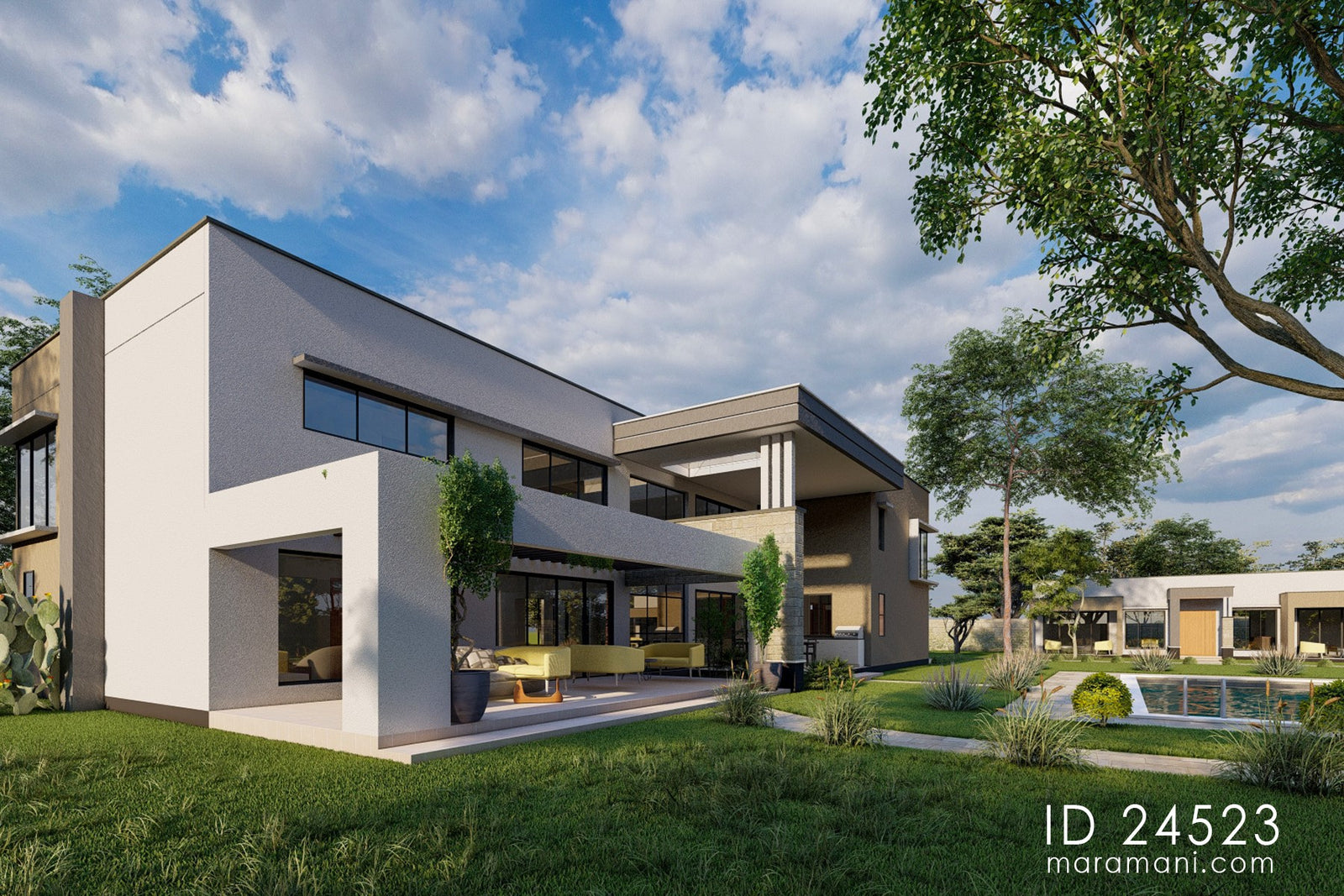 Lavish 2-Storey 4-Bedroom House - ID 24523 - By Maramani SEO