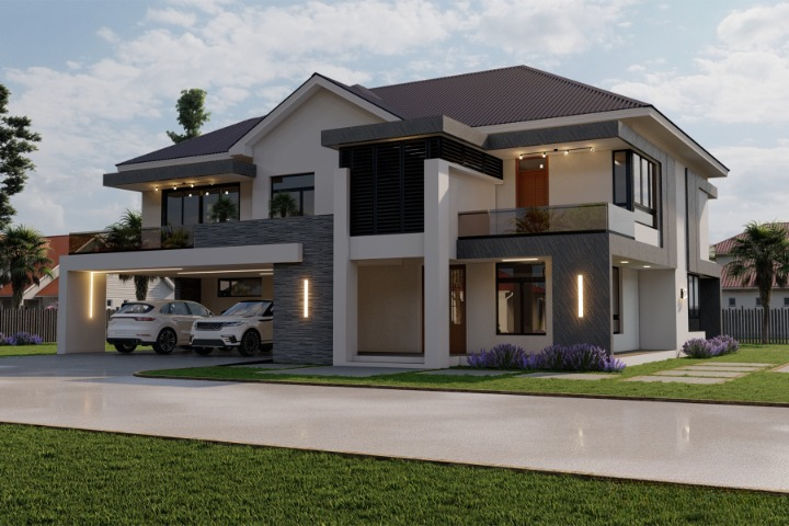 Two Story House Design Set Two Storey House Plans & Designs | Elevate