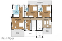Modern 4 Bedroom Double Storey House - ID 24516 - House Plans by Maramani