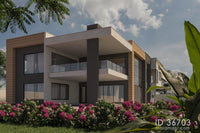 Modern Home Plans | Modern Mansion Floor plans Designs by Maramani.com