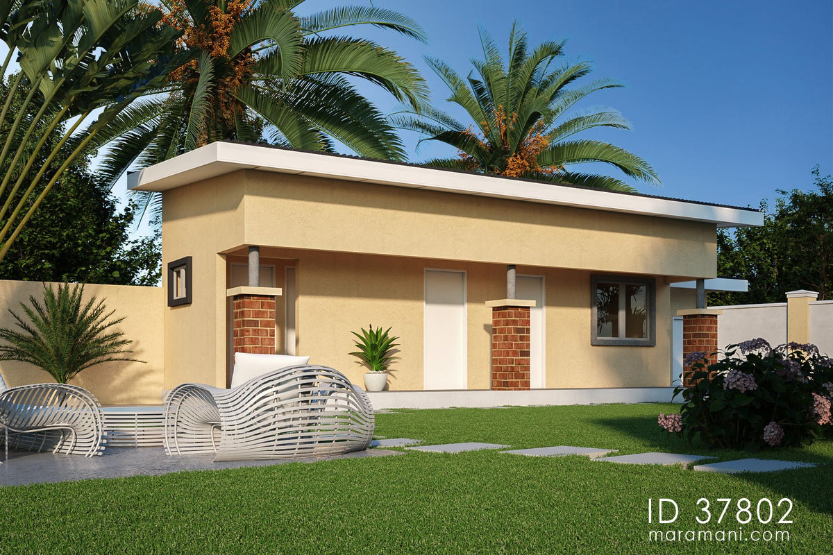 Modern house plan 7 bedrooms - ID 37802 - House designs by Maramani