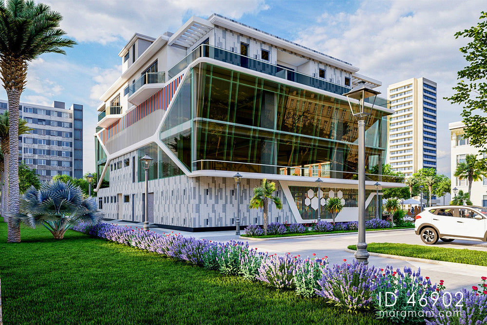 Modern Multipurpose commercial building - ID 46902 - Maramani