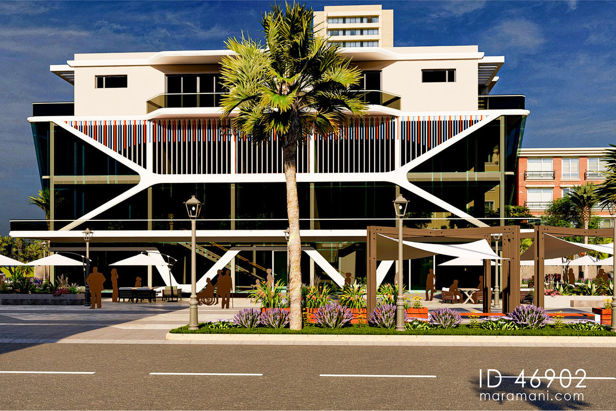 Modern Multipurpose commercial building - ID 46902 - Maramani