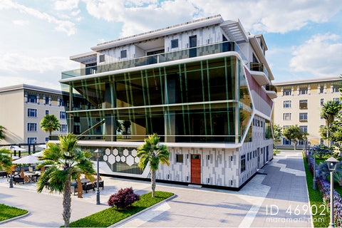 Modern Multipurpose commercial building - ID 46902 - Maramani