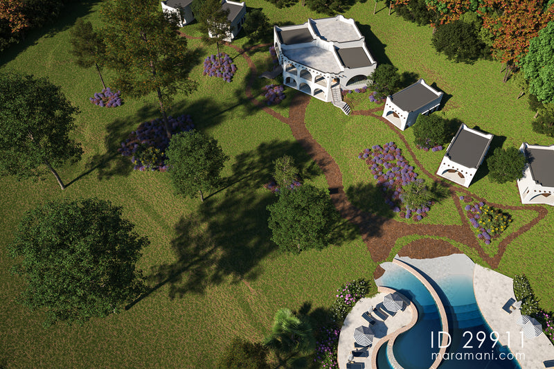 Spacious 2-Story Restaurant, Bar, and 5-Bedroom Complex - ID 29911