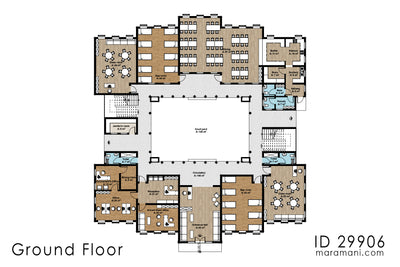 School Building Design - ID 29906 - Plan Designs by Maramani