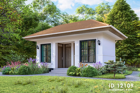 Staff housing 2 bedroom plan | ID 12109 | House plan by Maramani