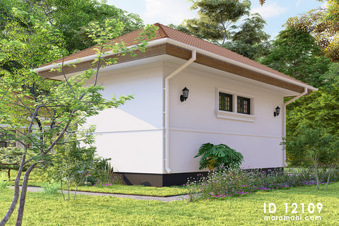 Staff housing 2 bedroom plan | ID 12109 | House plan by Maramani