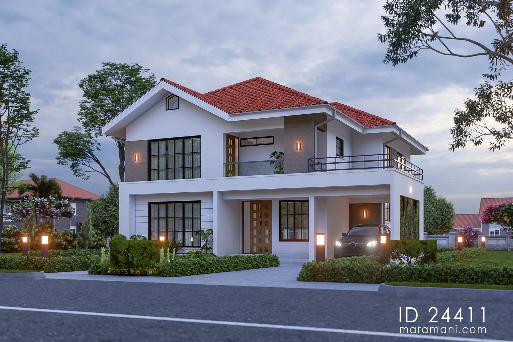 Two Storey Building Design Modern Two Storey Family House I2 120