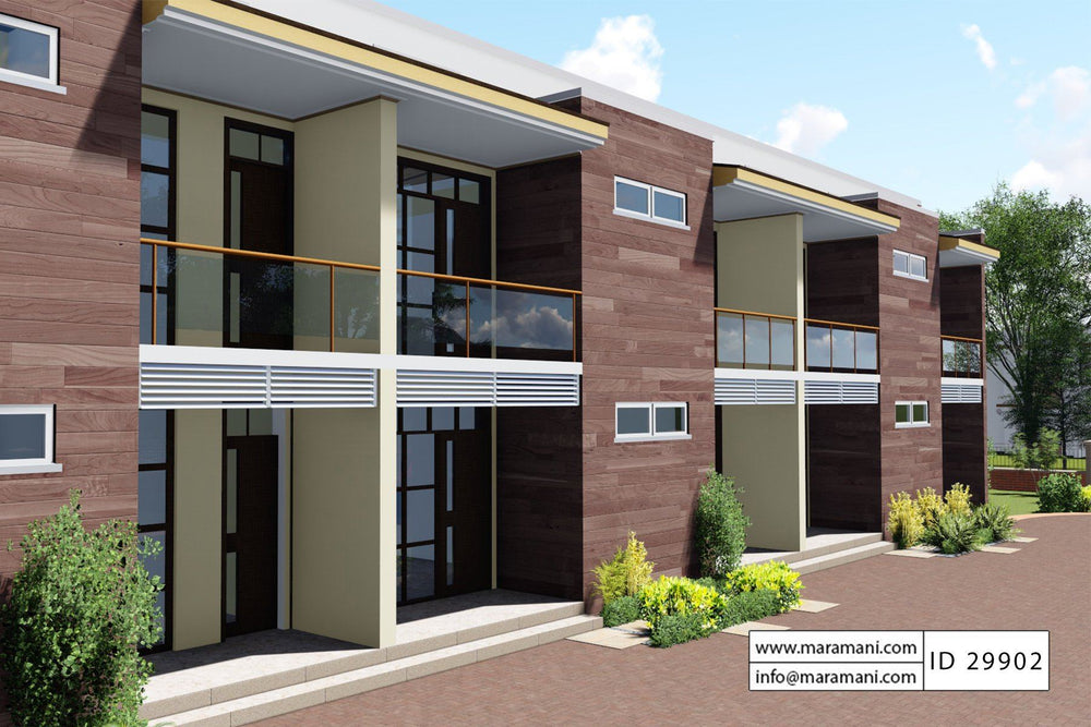 12 Bedroom Apartment Design - ID 29902