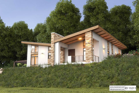 3 bedroom building plan - ID 13211 - House Designs by Maramani