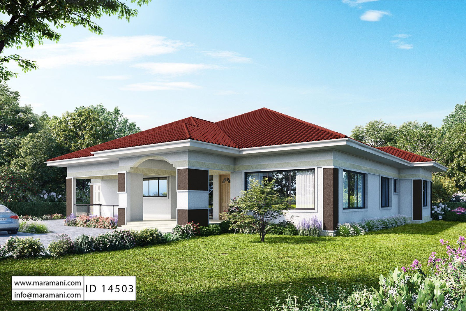 4 Room House Plan - ID 14503 - House by Maramani
