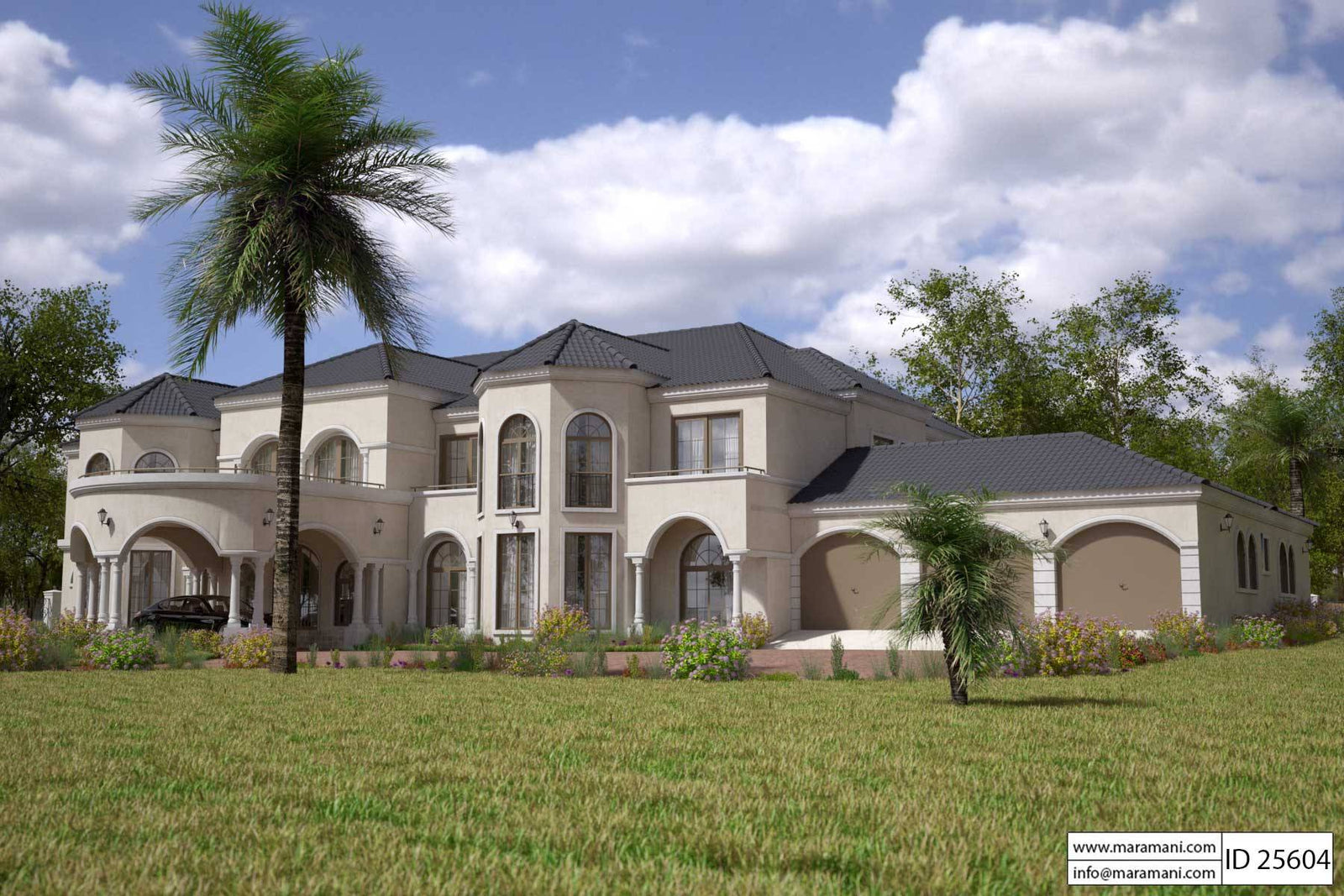 5 Bedroom House Design - ID 25604 - House Designs by Maramani