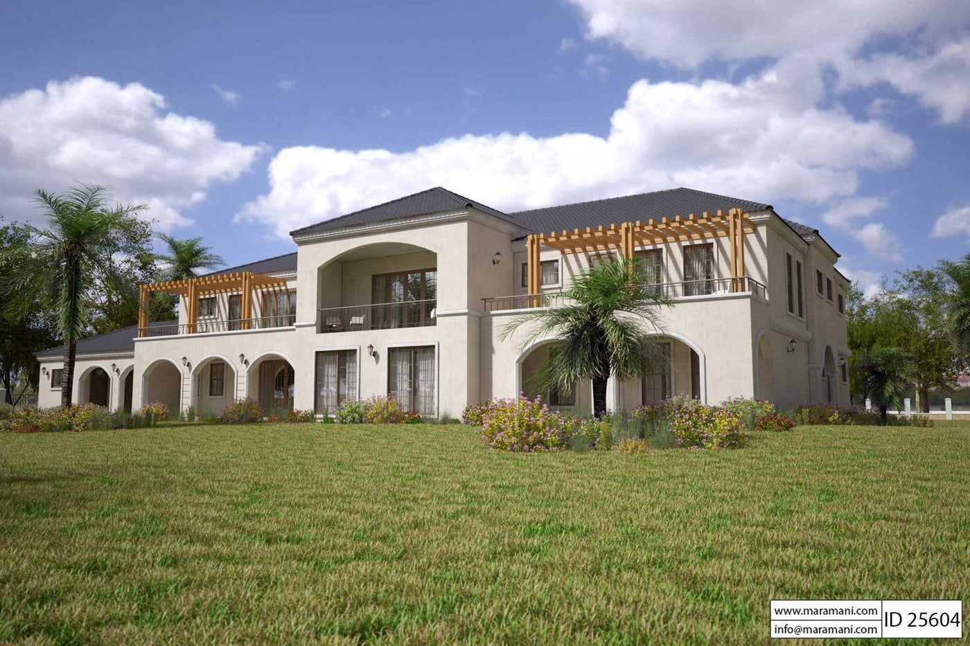 5 Bedroom House Design - ID 25604 - House Designs by Maramani
