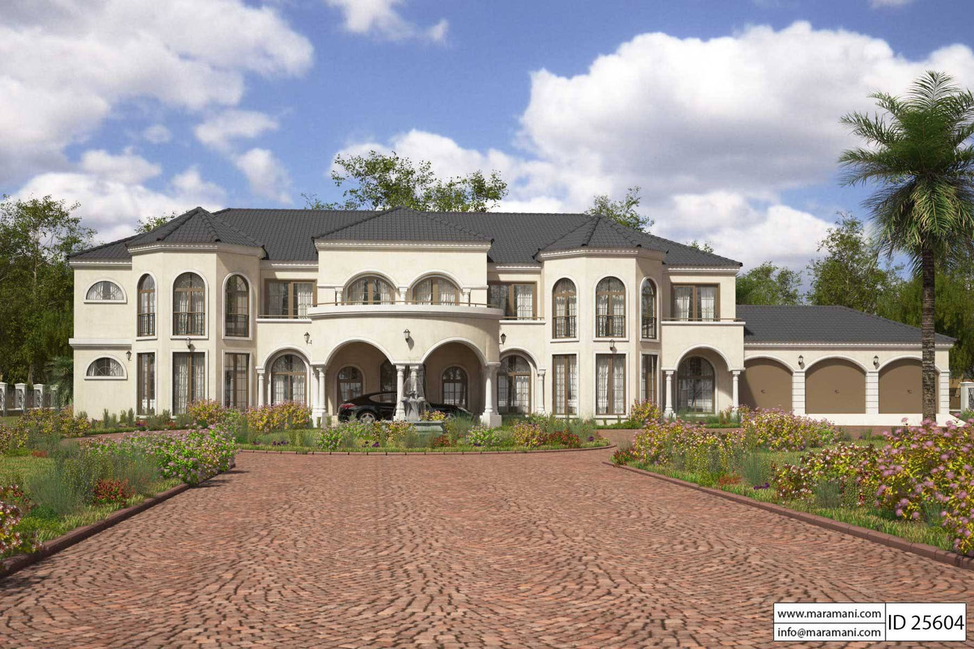 5 Bedroom House Design - ID 25604 - House Designs by Maramani