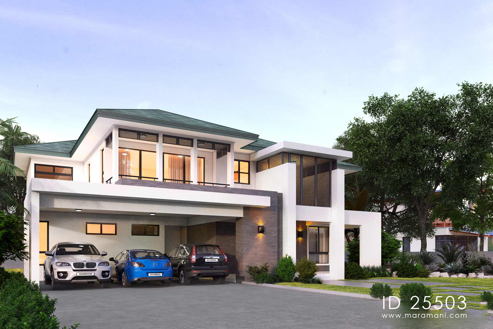 5 Bedroom Plan - ID 25503 - House Plans by Maramani