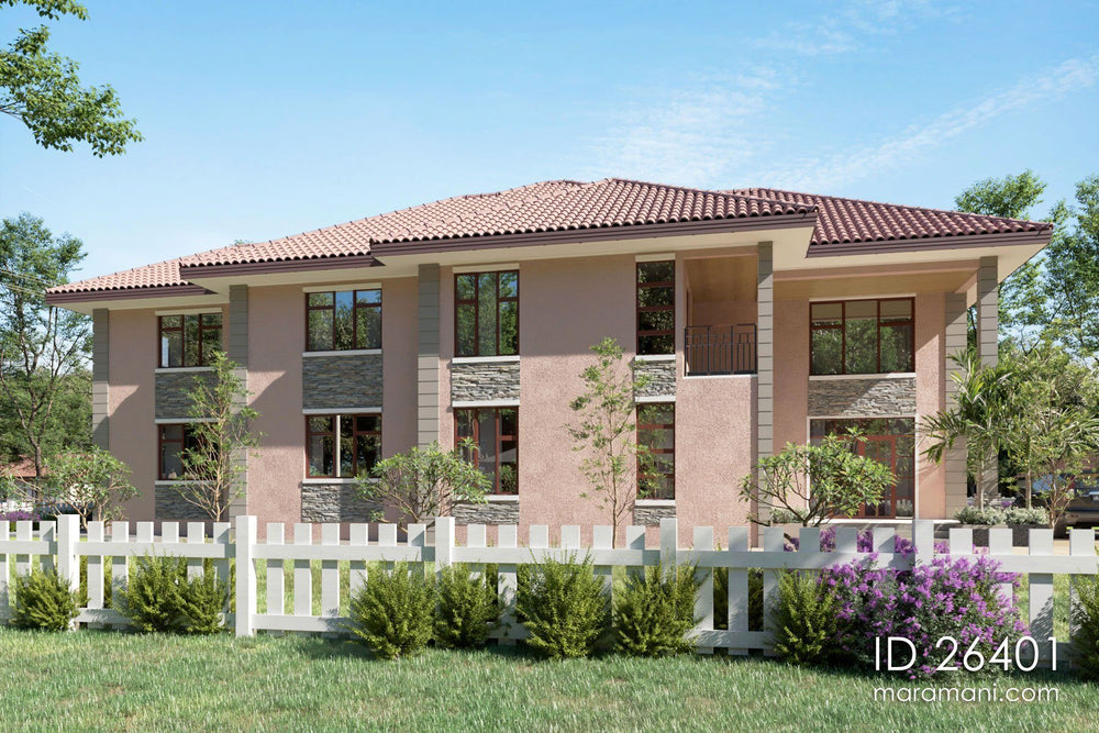 6 Bedroom House Plan - ID 26401