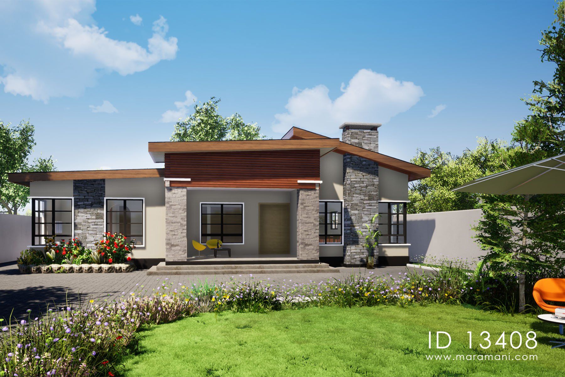 Designer house ID 13408 - House Designs by Maramani