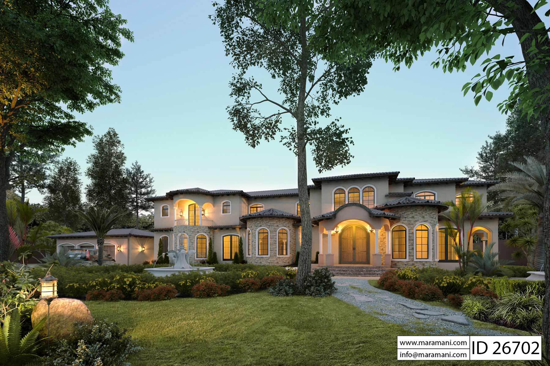 Huge Mansion Floor Plan - ID 26702 - House Plans by Maramani