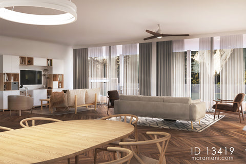 Minimalist 3 Bedroom house plan - ID 13419 - Designs by Maramani.com