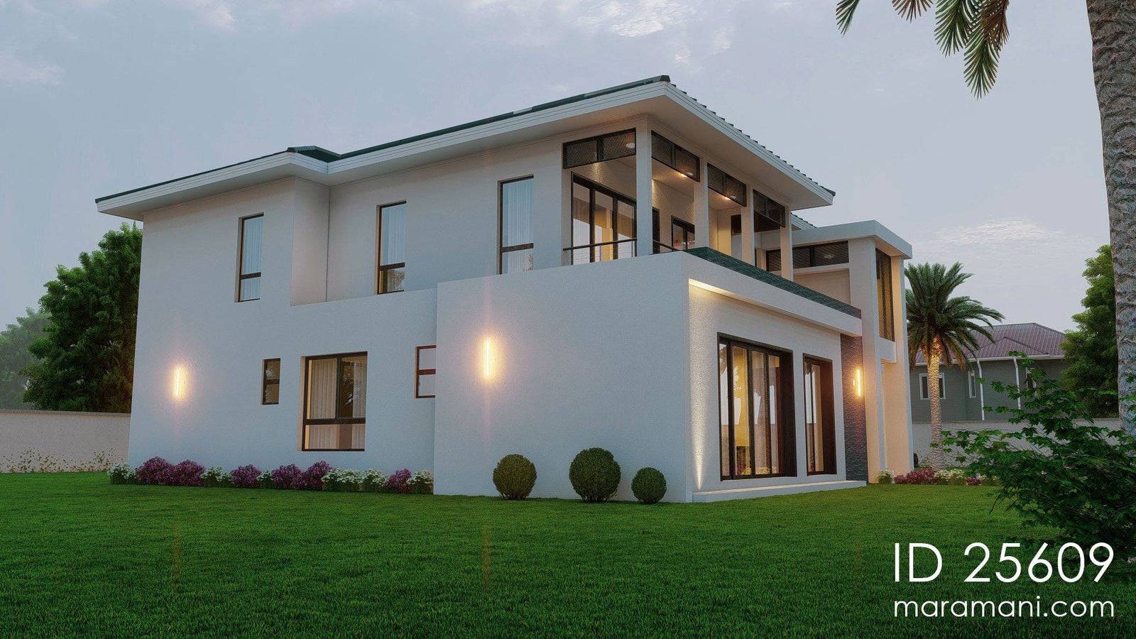 Modern contemporary house design - ID 25609