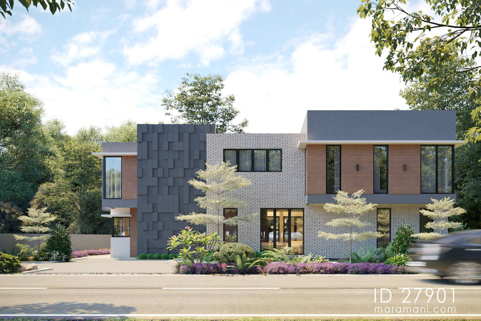 Modern Luxurious 7 bedroom House - ID 27901 House Plans by Maramani