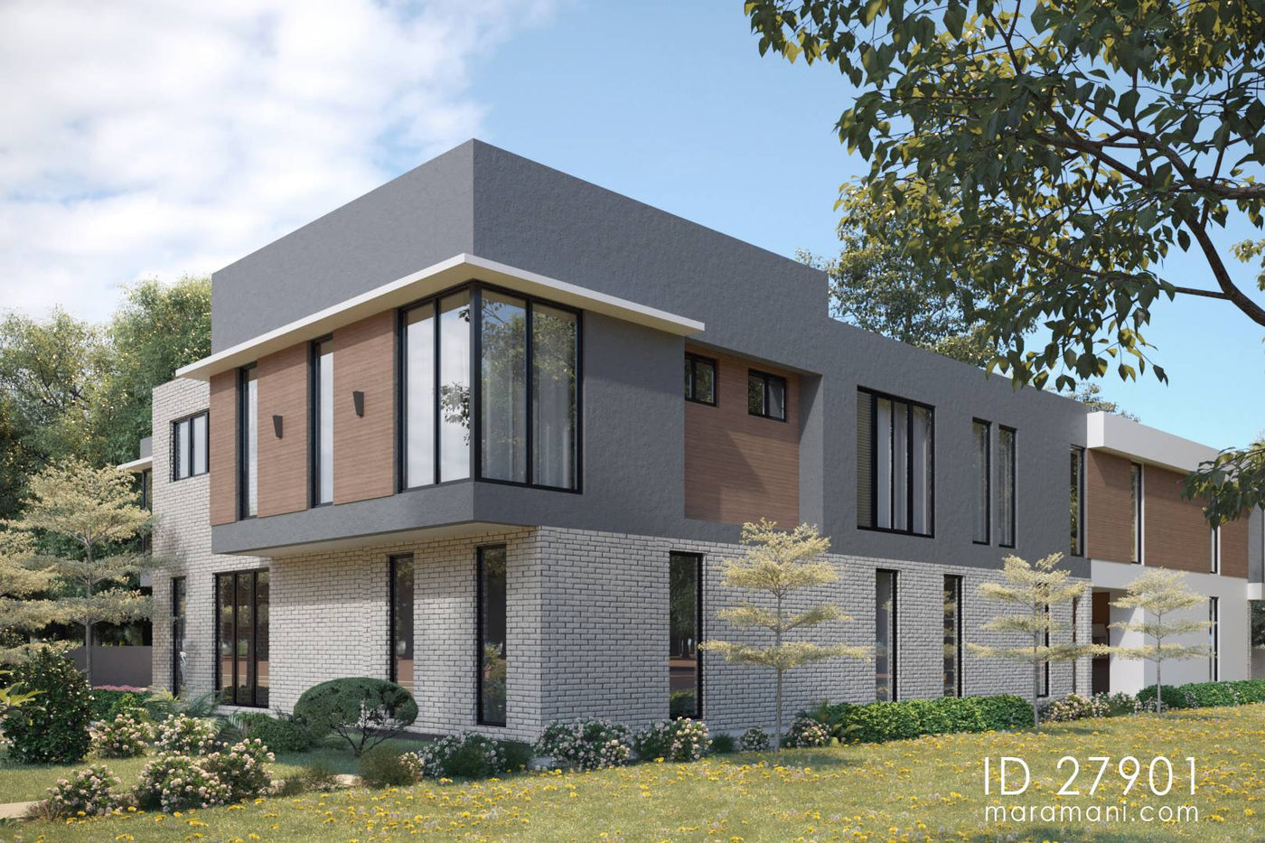 Modern Luxurious 7 bedroom House - ID 27901 House Plans by Maramani