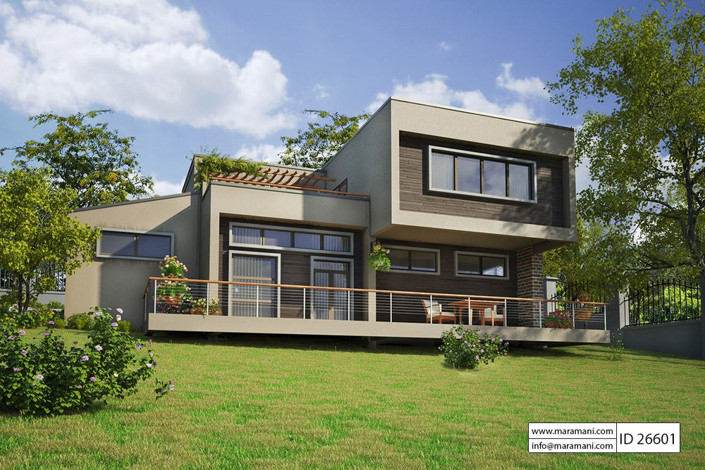 6 Bedroom Modern Luxury House Plan - ID 26601 - House Designs by Maramani