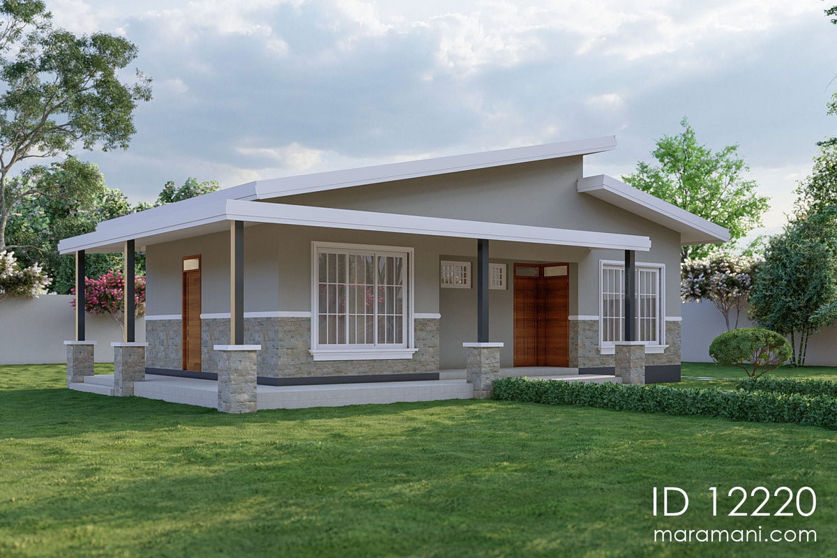 Simple house plan ID - 12220 - Floor plan by Maramani.com
