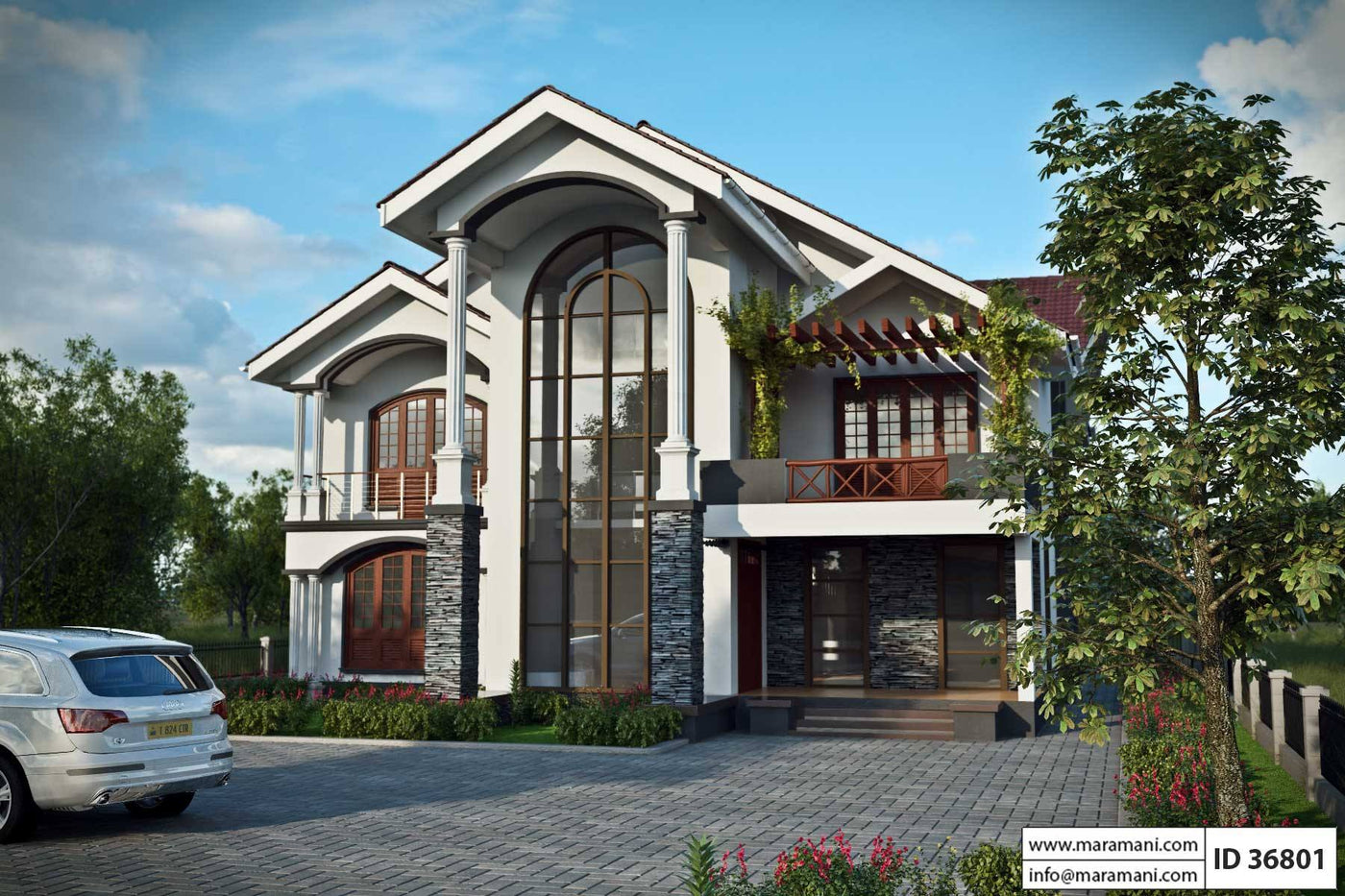 Six Bedroom House Plan - ID 36801 - House Designs by Maramani