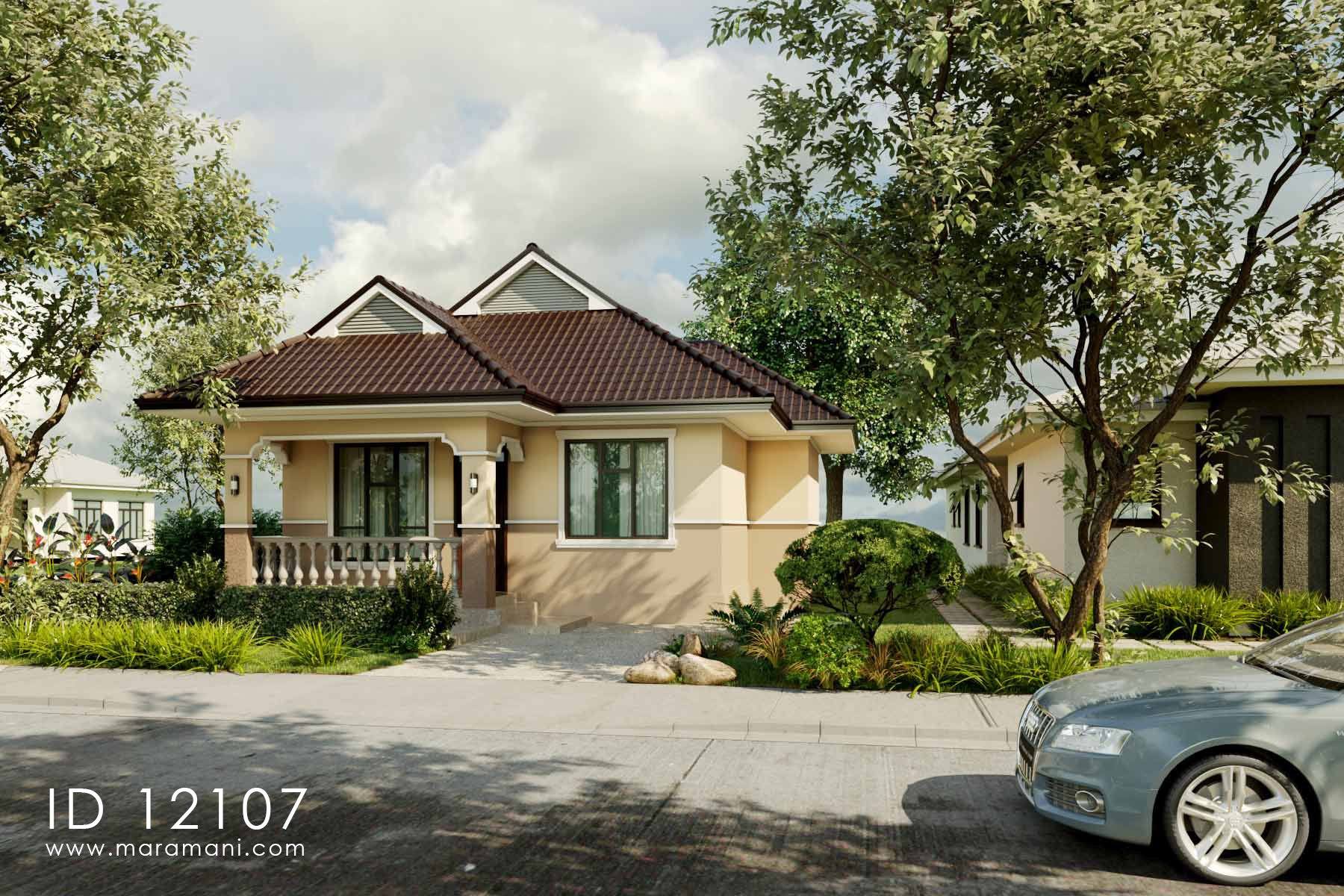Small house floor plan - ID 12107 - Designs by Maramani.com