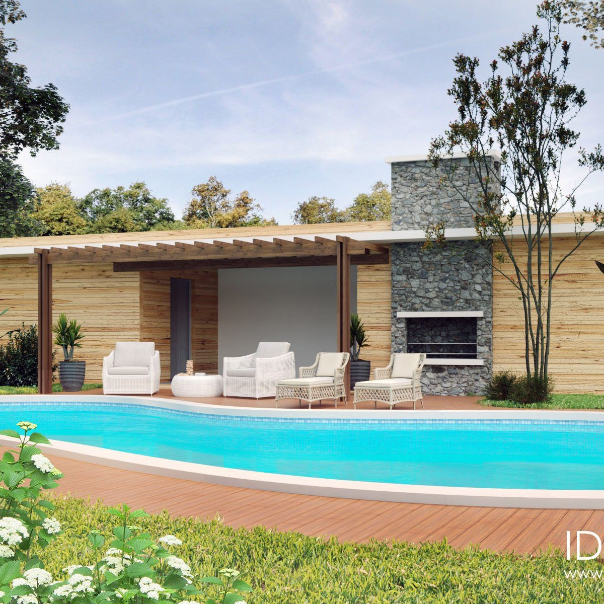 Architectural Pool House Designs Architecture: A Modern House Design